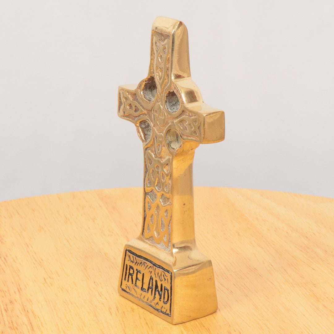 Free standing Cross on base / stand Celtic Cross Marked | Etsy