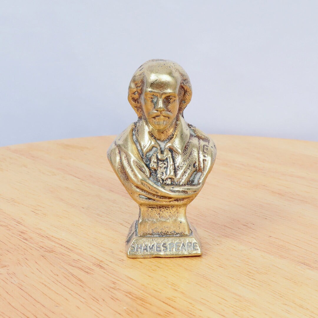 Shakespeare Portrait Statue / Figurine / Sculpture || Paper Weight ...