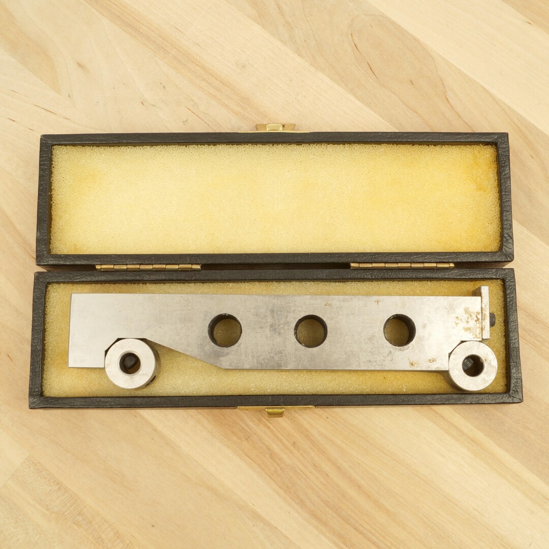 Vintage 5" Sine Bar Hardened Steel in Original Box || Made in Grey ...