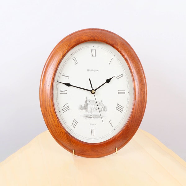 Wood Frame Wall Clock - Etsy