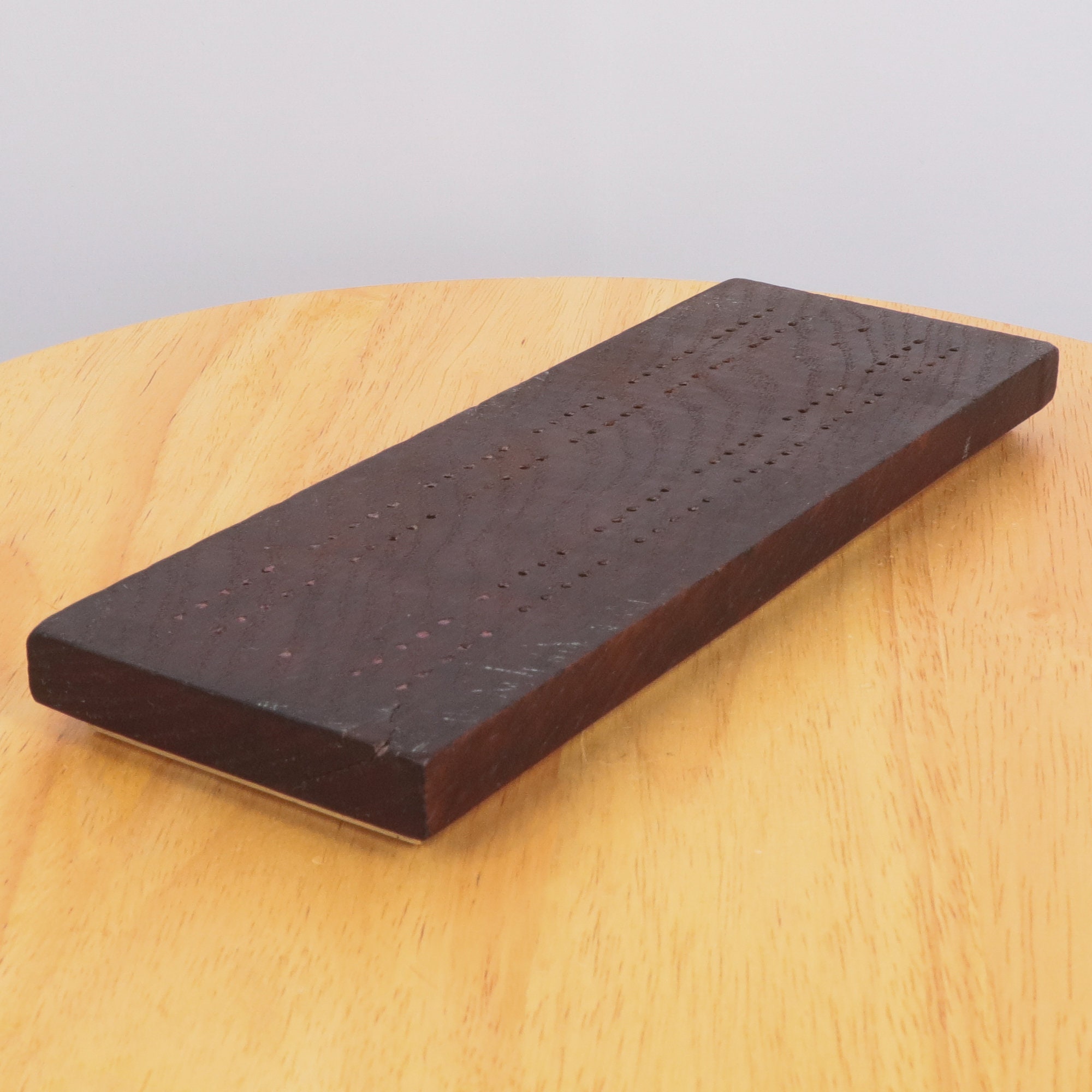 Game Point Counter Vintage Solid Brass on Wooden Base - Etsy UK