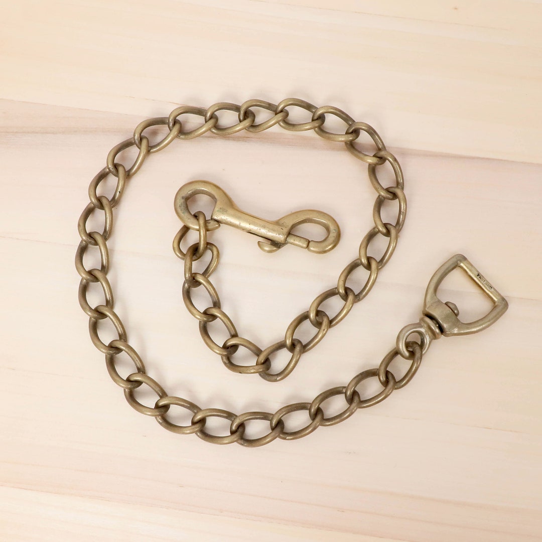 Brass Chain / Thick Chain || Vintage Solid Brass - Etsy