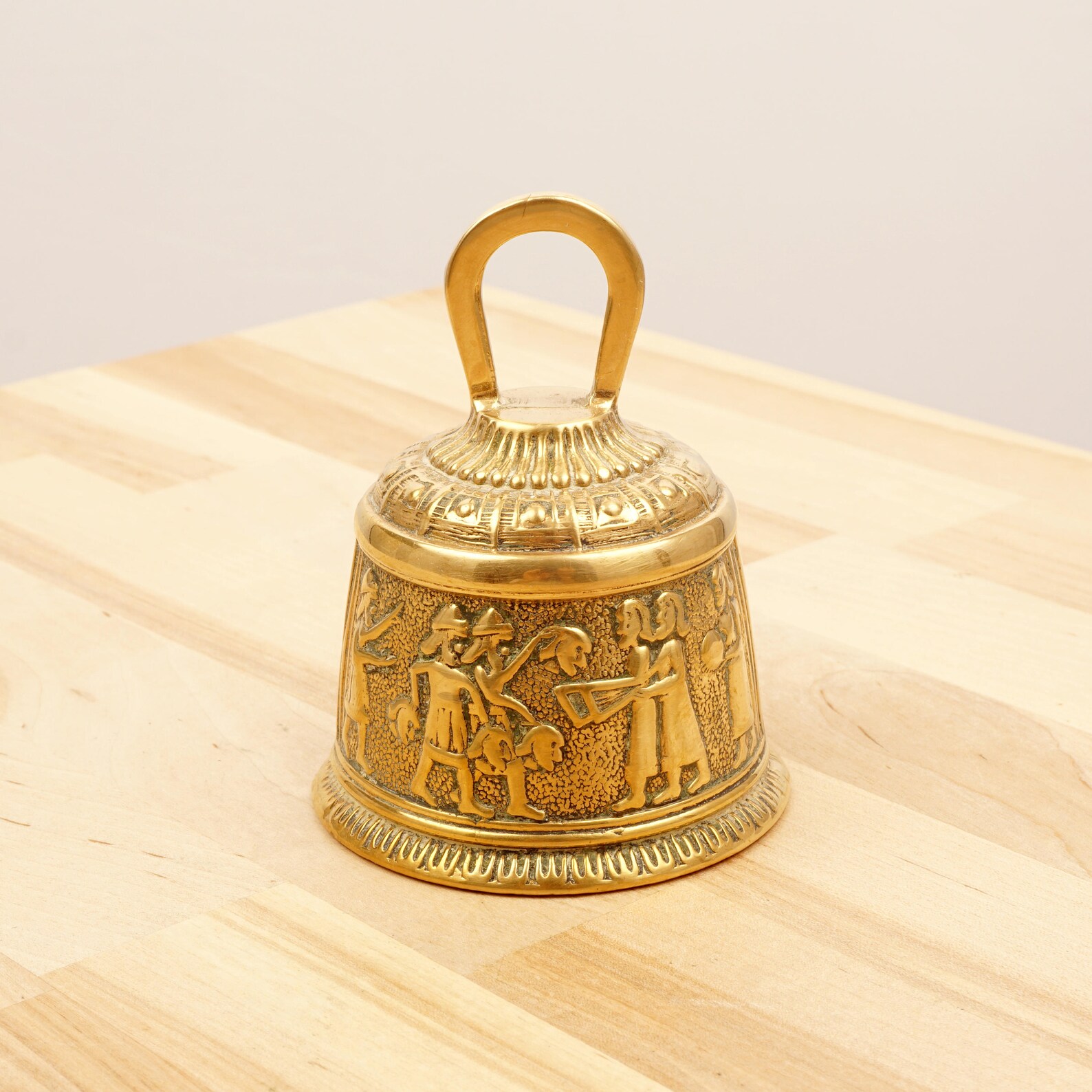 Bell || Beheading Scene || Vintage Solid Brass || Peerage Made in ...