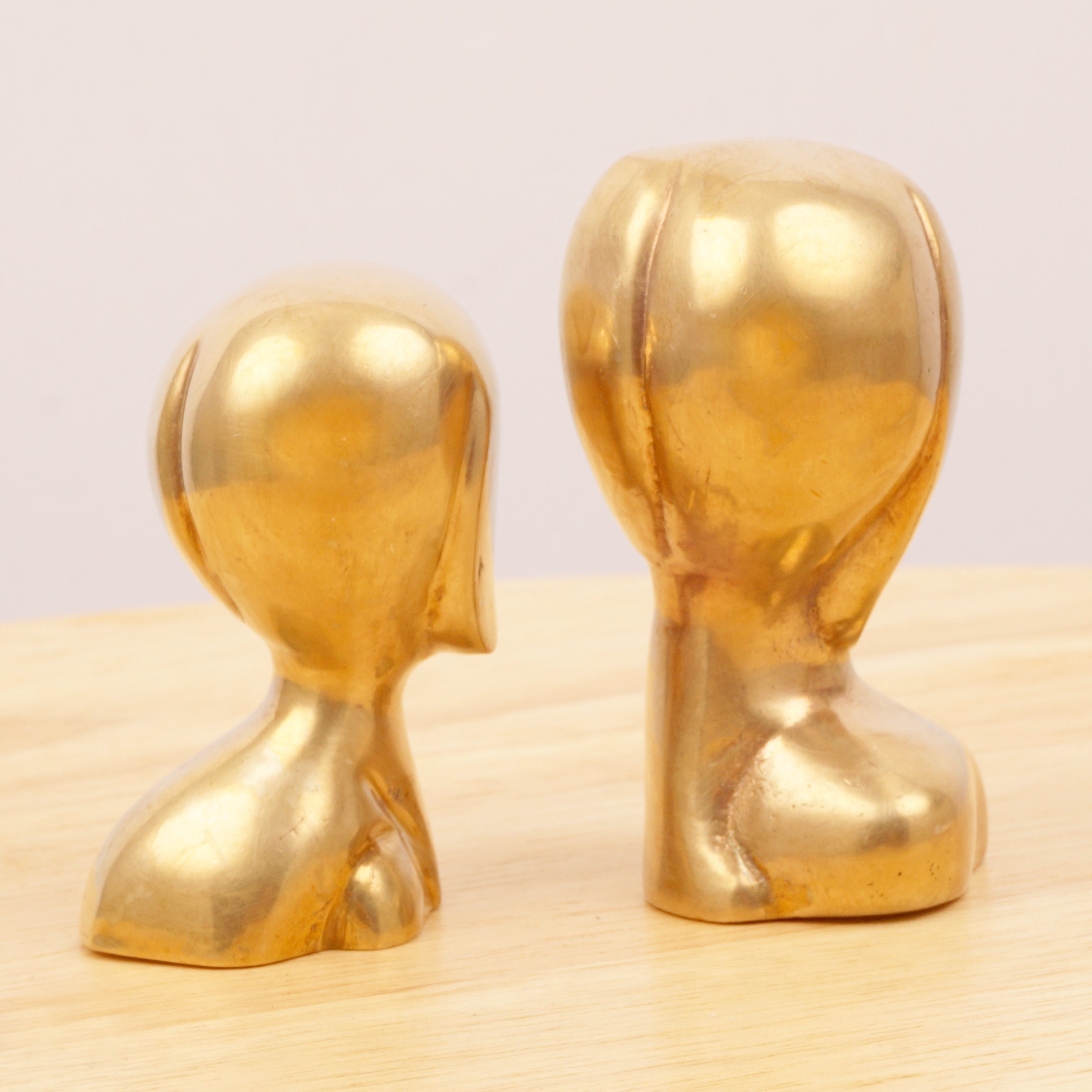 2 Dog Statues / Sculptures / Figures / Dog Family || Vintage Solid ...