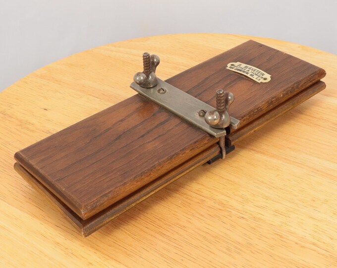 Vintage Tie Press / Old-fashioned Tie Press / Wooden Tie Press ...