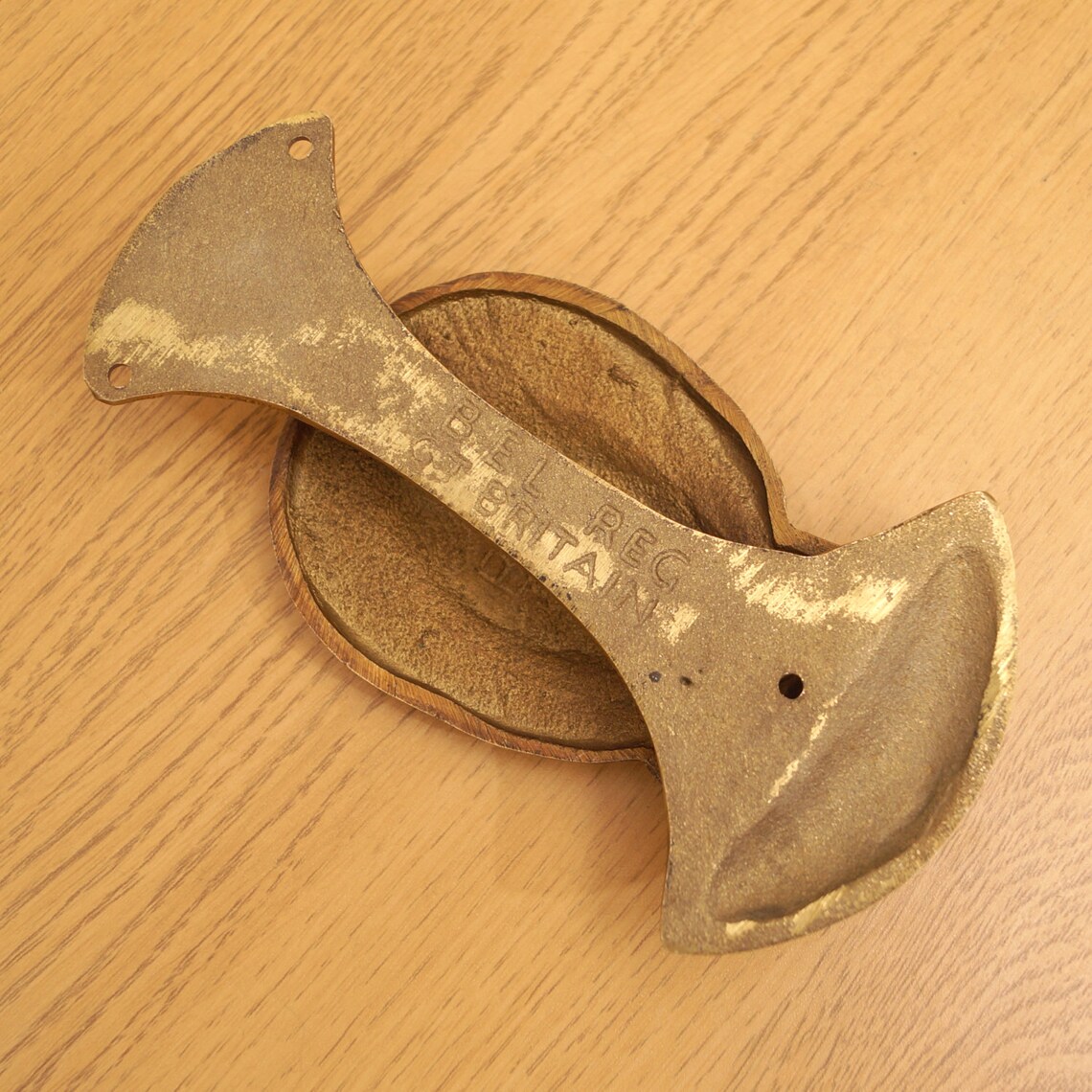 Brass Elizabeth I Portrait Design Door Knocker Vintage | Etsy