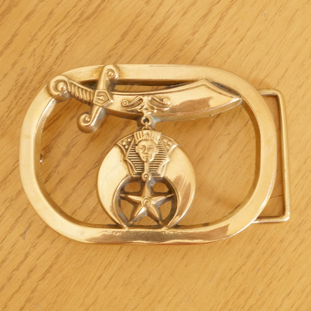 1980 Baron Belt Buckle || Solid Brass || Baron Buckle || Taiwan || 1980 ...