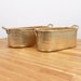 2 Oval Containers / Flower Pots / Planters / Baskets Vintage Solid ...
