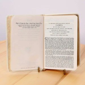 The Holy Bible White Presentation Bible Oxford Text - Etsy