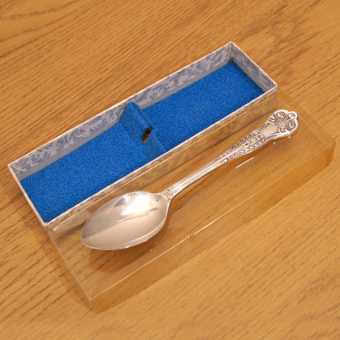 Vintage EPNS Teaspoon in a Box England Celebration of - Etsy