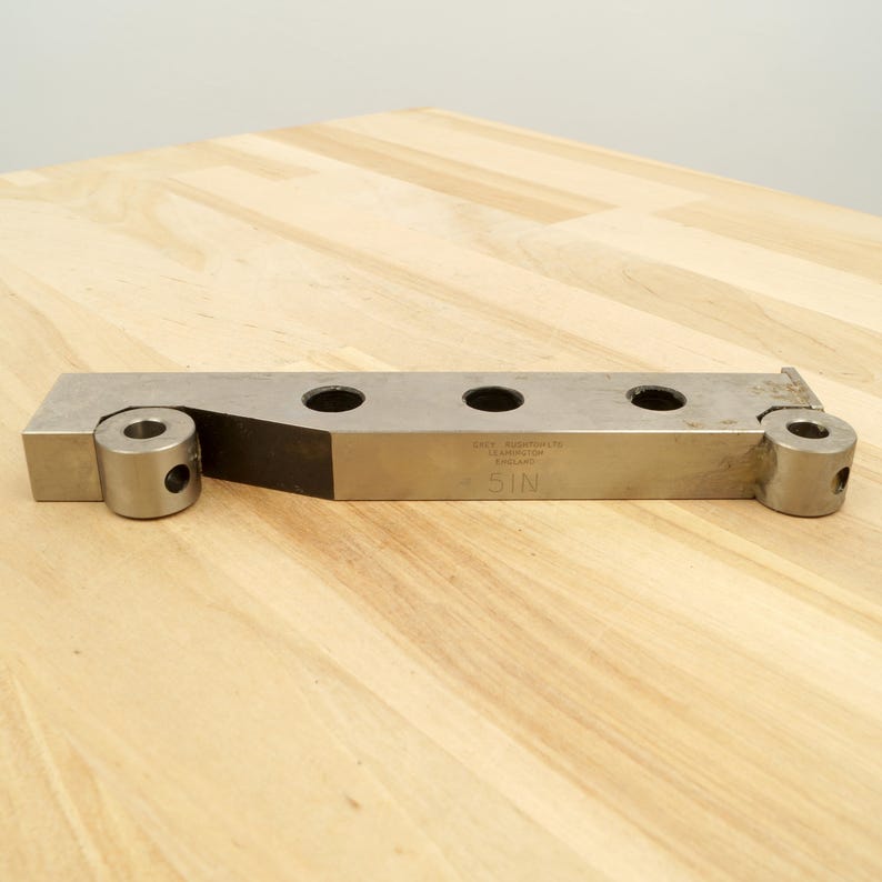 Vintage 5" Sine Bar Hardened Steel in Original Box || Made in Grey ...