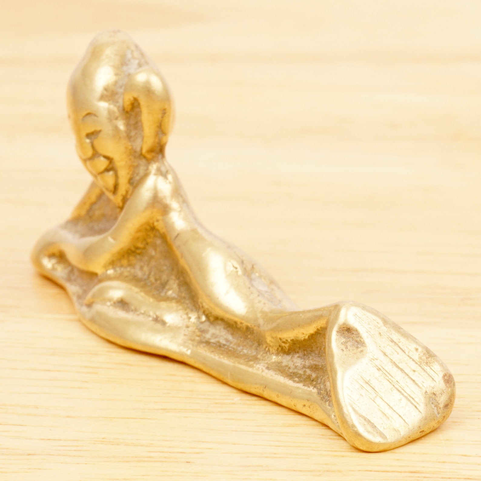 Souvenir Sculpture of a Pixies || Vintage Solid Brass Figurine Pixy ...