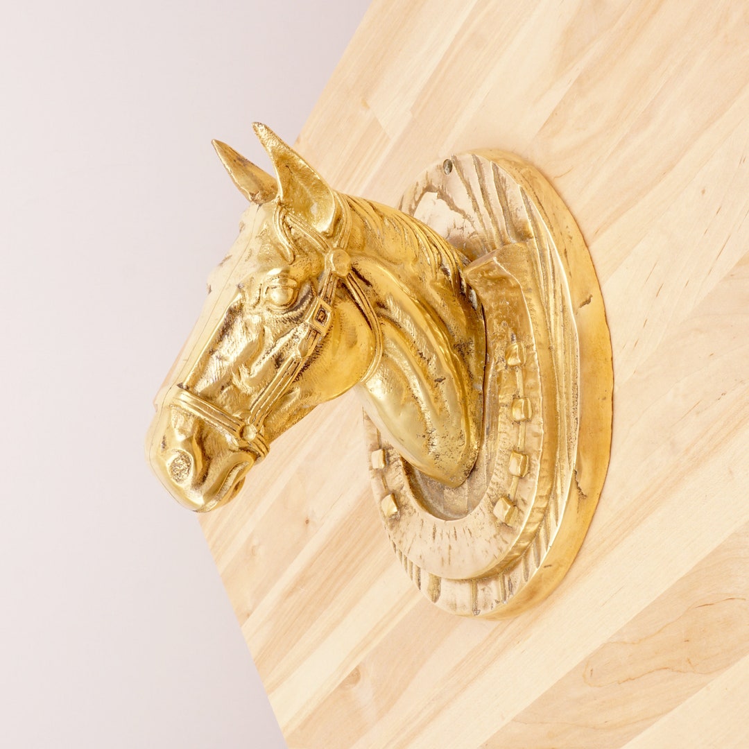 Horse Head Wall Hanging / Sculpture || Horse Head Design || Vintage ...