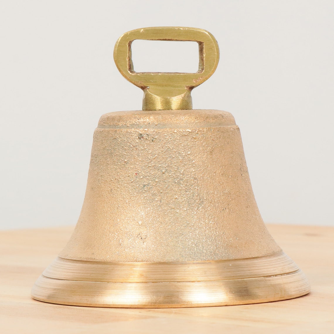 Brass Bell Vintage Solid Brass Quite Heavy | Etsy UK