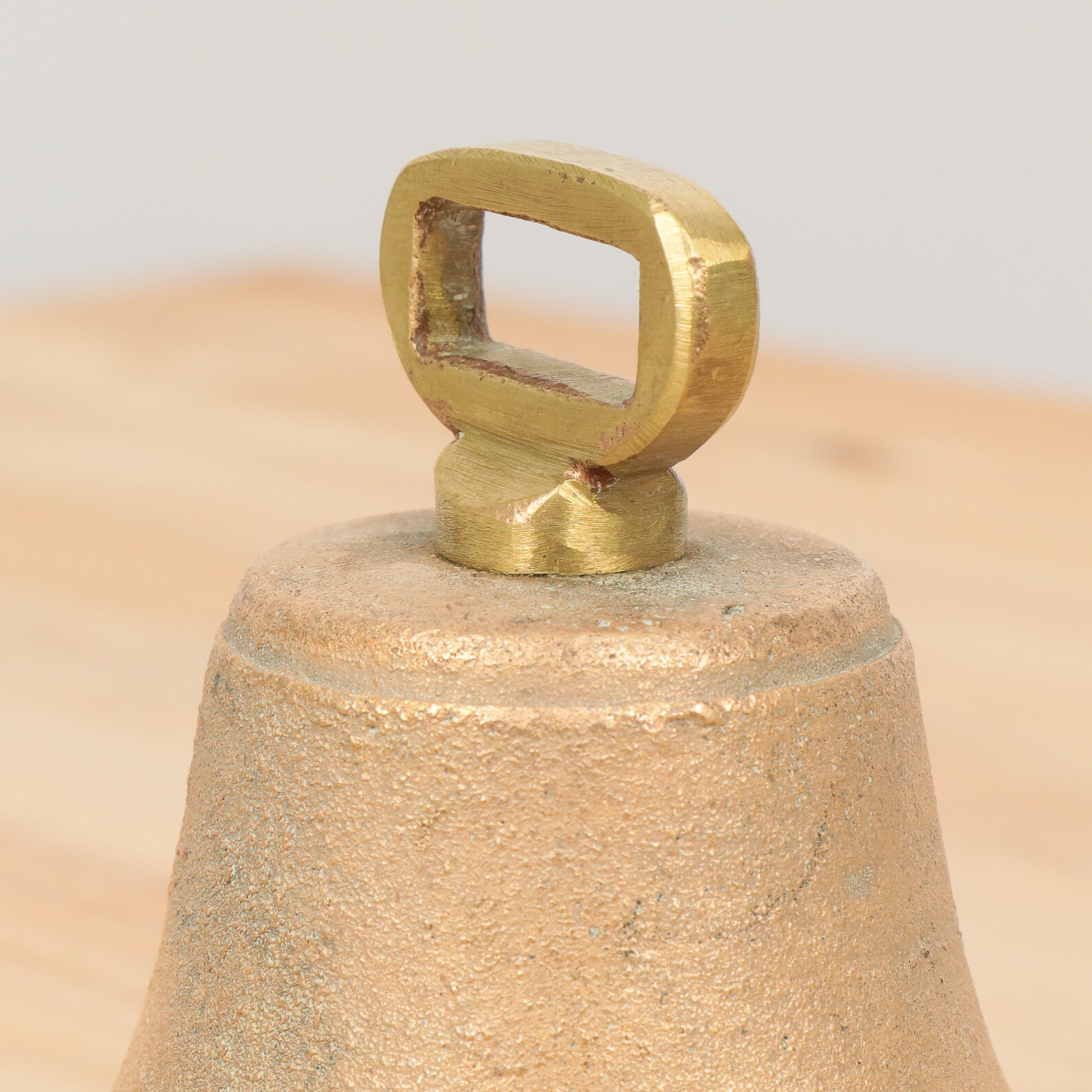 Brass Bell Vintage Solid Brass Quite Heavy | Etsy UK