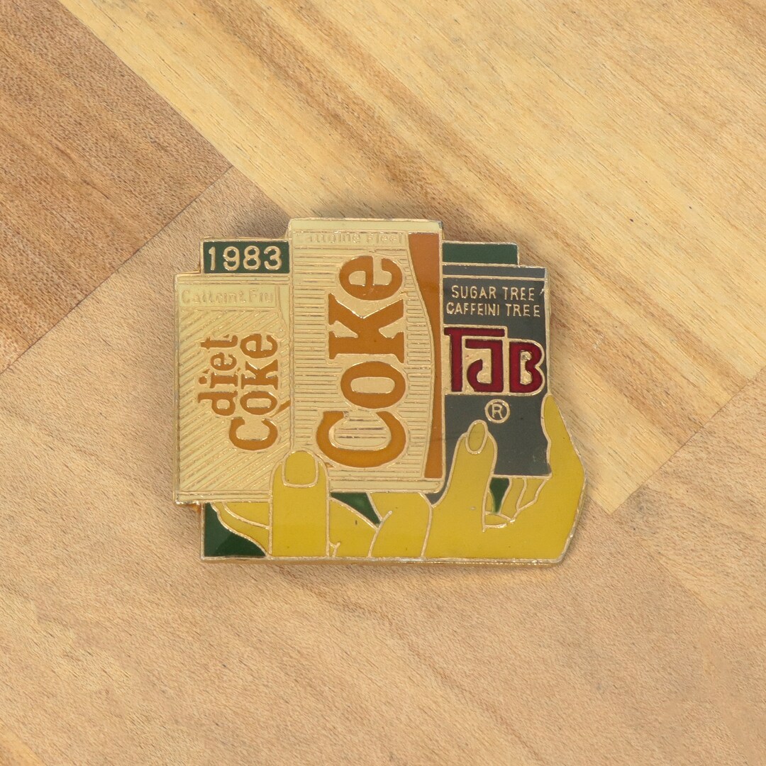COKE / Diet COKE Pin || Miniature || Vintage Metal Alloy & Enamel ...
