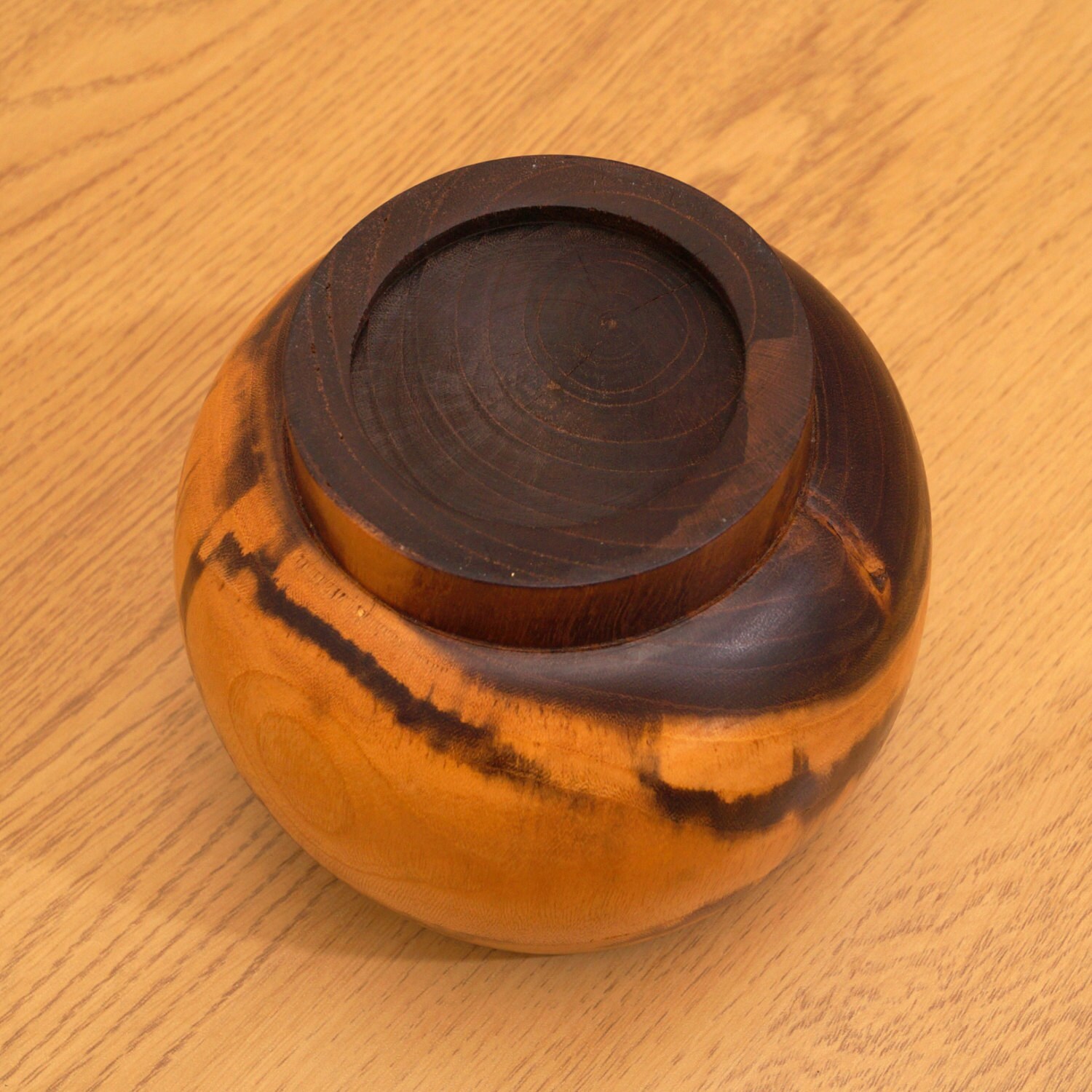 Vintage Wood Tray / Bowl Simple Design Vase It Looks | Etsy
