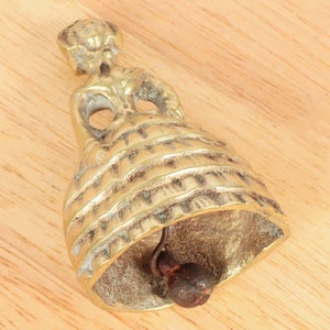 Lady Bell || Vintage Solid Brass Bell || Lady Shape Bell || Solid Brass ...