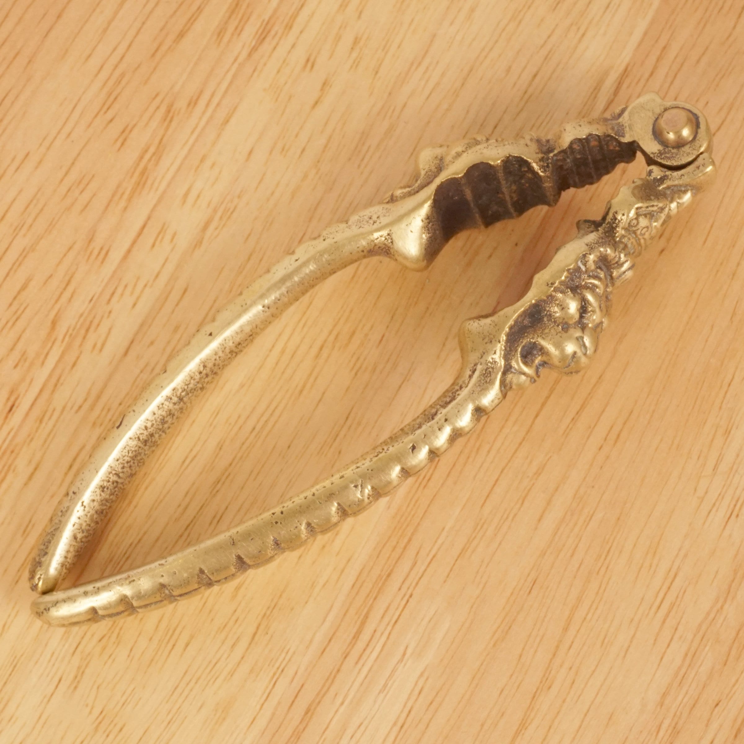 Lion Nutcracker Vintage Solid Brass Nutcracker for a Big | Etsy