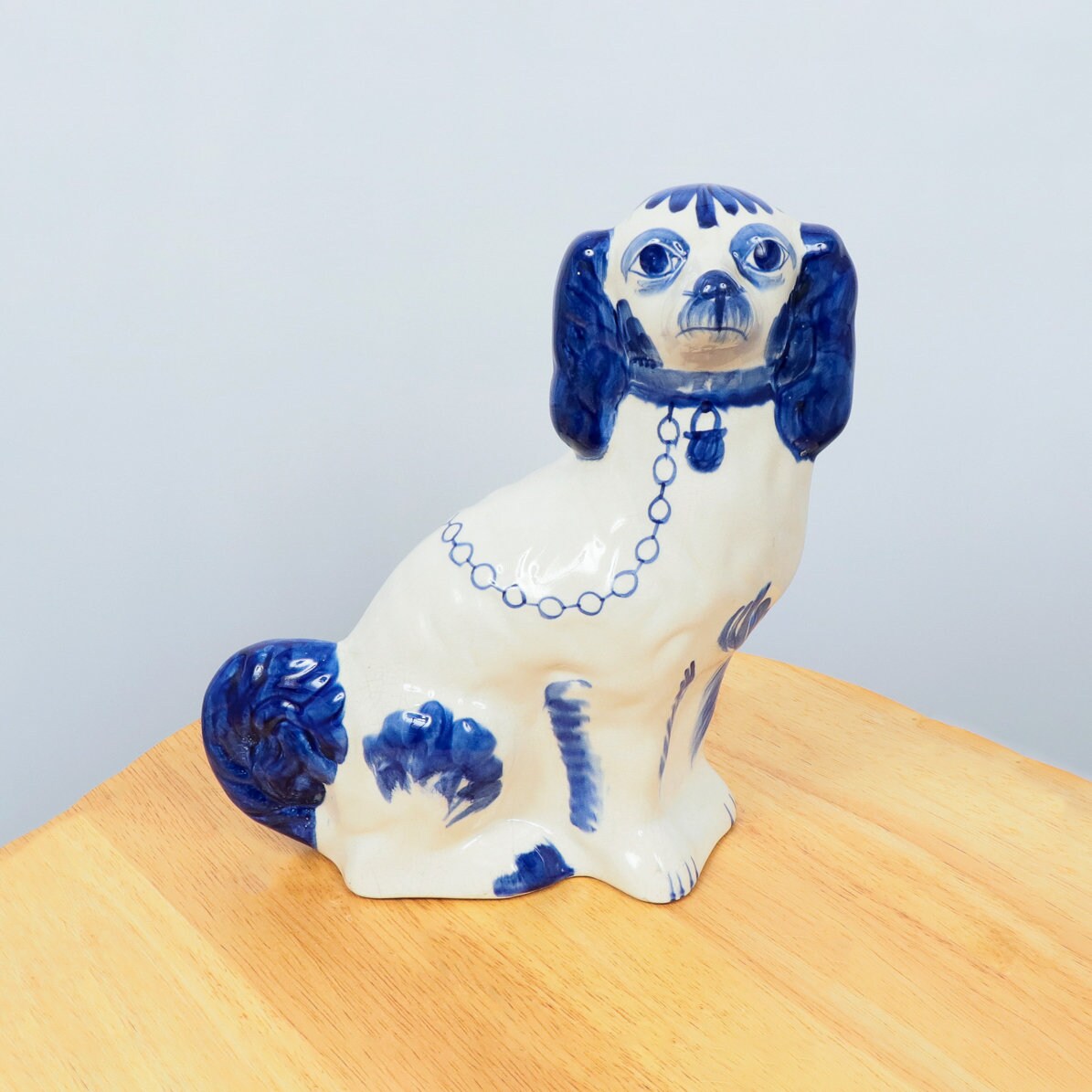 Vintage Ceramic Dog Statues