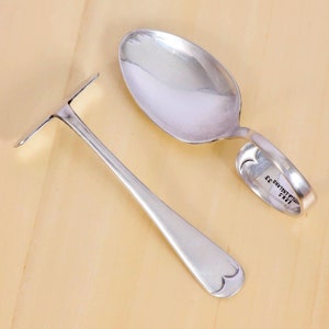 Babies Feeding Set || Spoon and Pusher Set || Made in England Angora ...