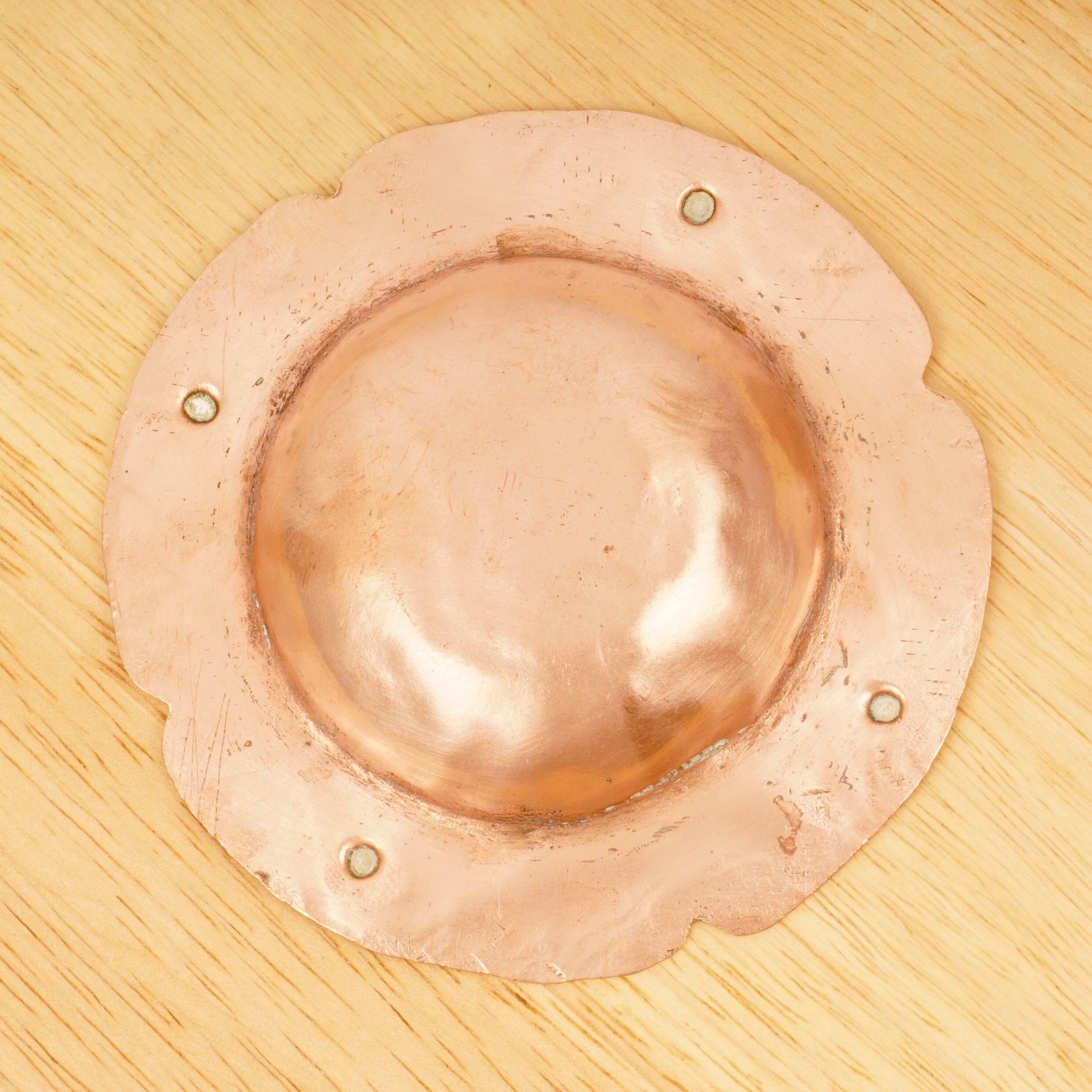 Handmade Copper Plate / Tray / Dish / Dish Vintage Copper | Etsy