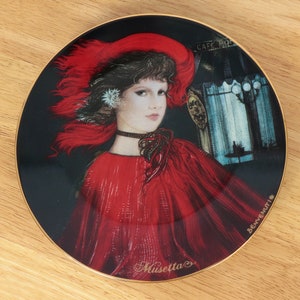 Decorative Plate Musetta Benvenuti* || Le Porcellane Fontana Dei Medici ...