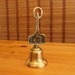 Vintage Brass Desk Bell With Decorative Rod / Handle - Etsy