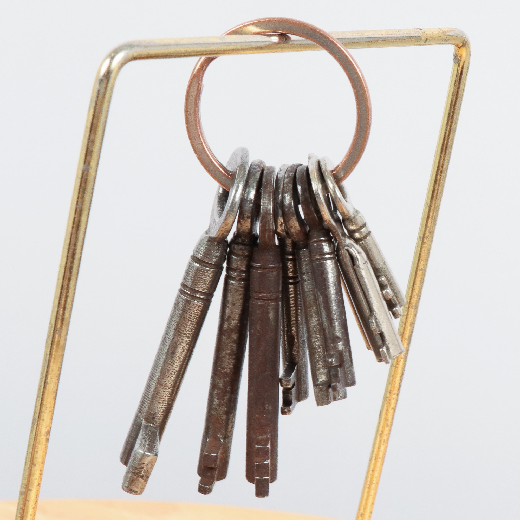 Key bunch / Key set held together with a ring Vintage | Etsy