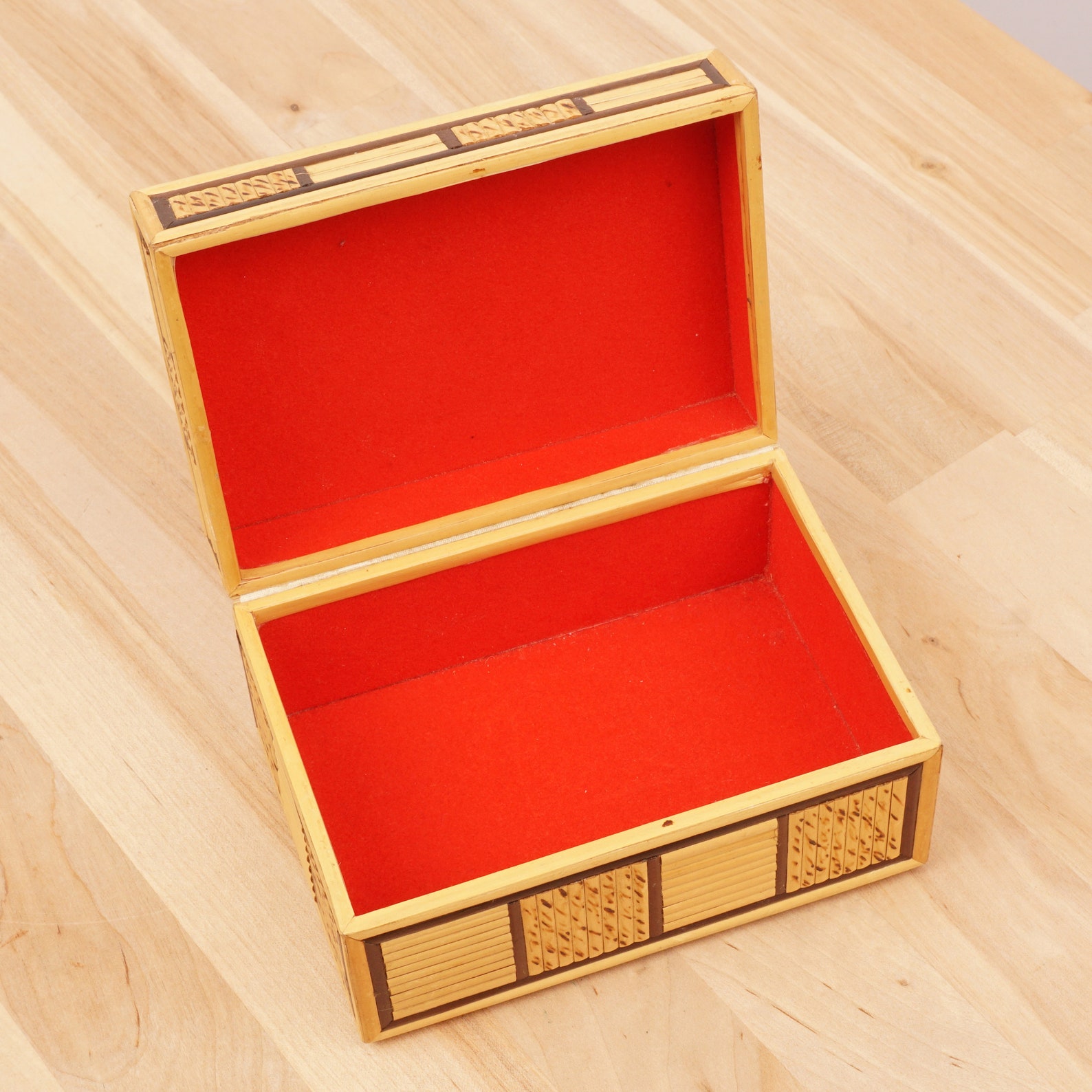 Jewellery Box Simple / Plain Design / Checked Design - Etsy UK