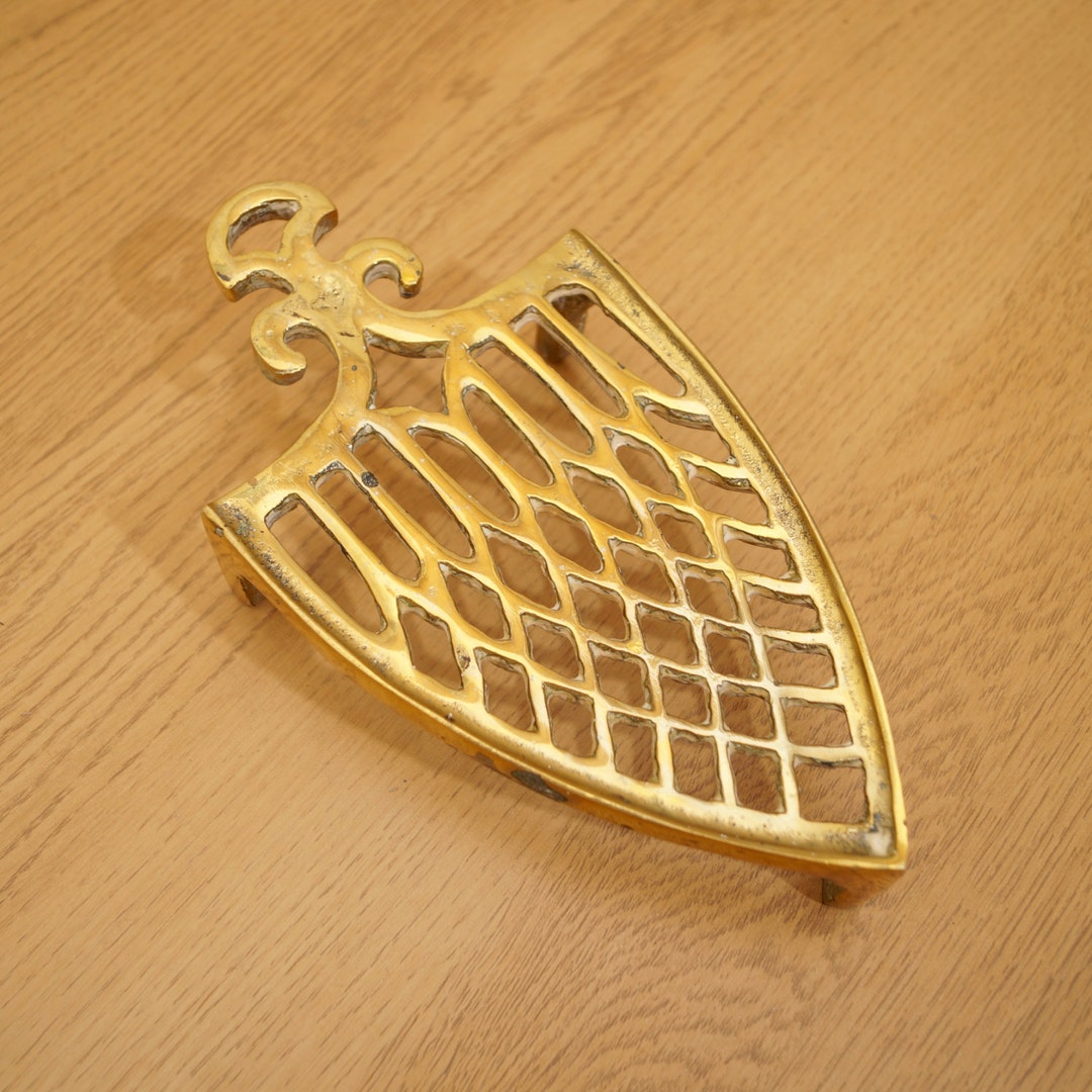 Vintage Brass Kettle Stand || Tea Pot Stand || Iron Stand || Plant Pot ...