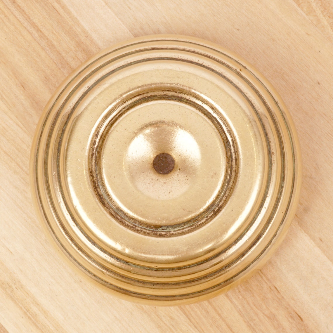 Very Heavy Paperweight Vintage Office Tool Solid Brass - Etsy