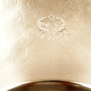 31 Cm Tray Floral / Flower Design Vintage Silverware Silver Plated Use ...