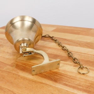 Ship Fog Bell / Ship Bell / Sanctuary Bell || Vintage Solid Brass ...