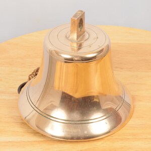 Nautical Ship Fog Bell || Vintage Solid Brass - Etsy