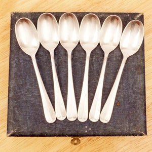 6 Spoons || EPNS A1made in Sheffield, England || Set of Six || Original ...