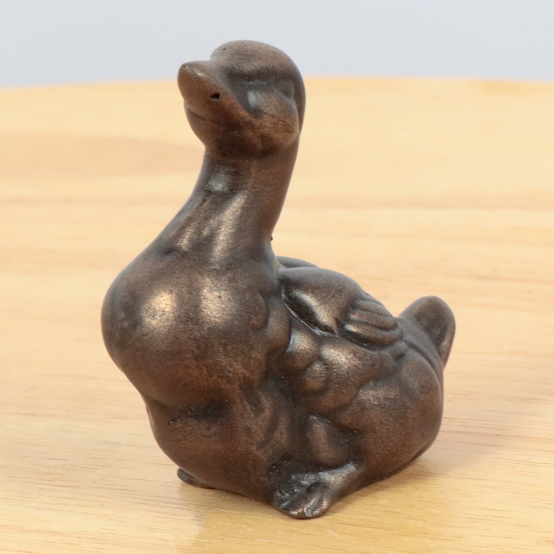 Duck Figurine / Sculpture / Miniature Vintage Metal Alloy | Etsy