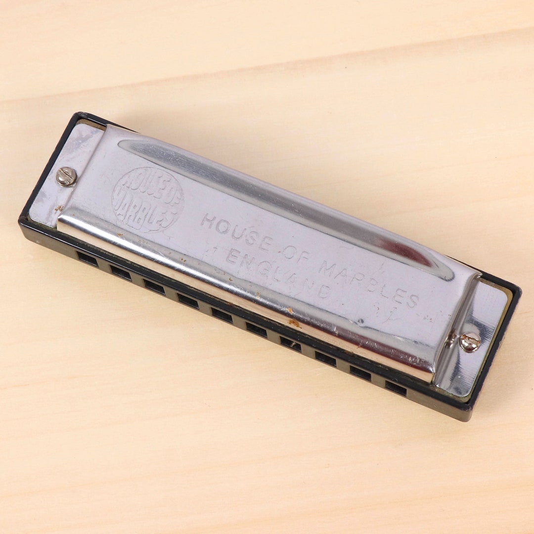 Vintage Harmonica - House of Marbles England || 10 Holes || Superior ...
