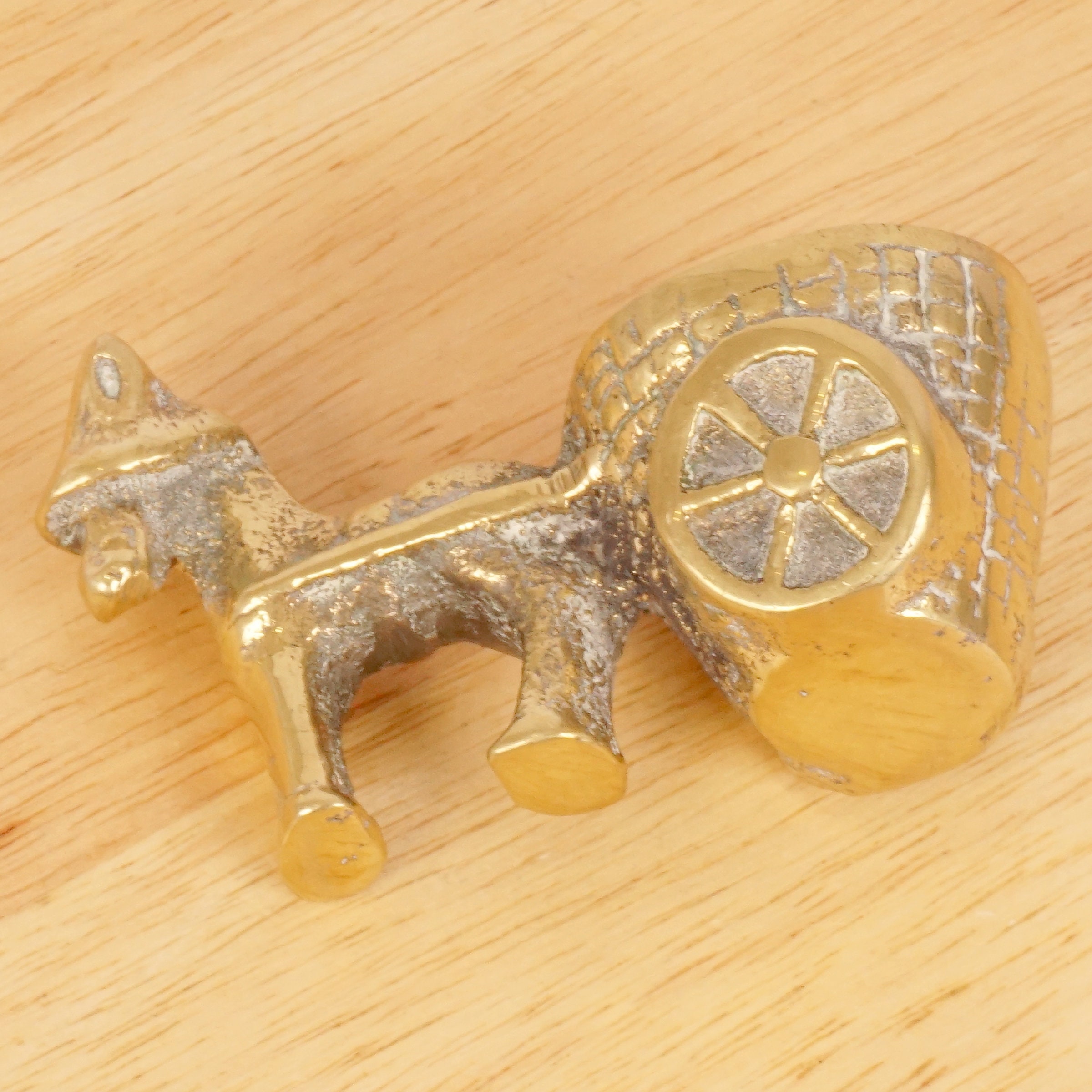 The Little Donkey || Donkey Figurine || Vintage Statue - Solid Brass ...
