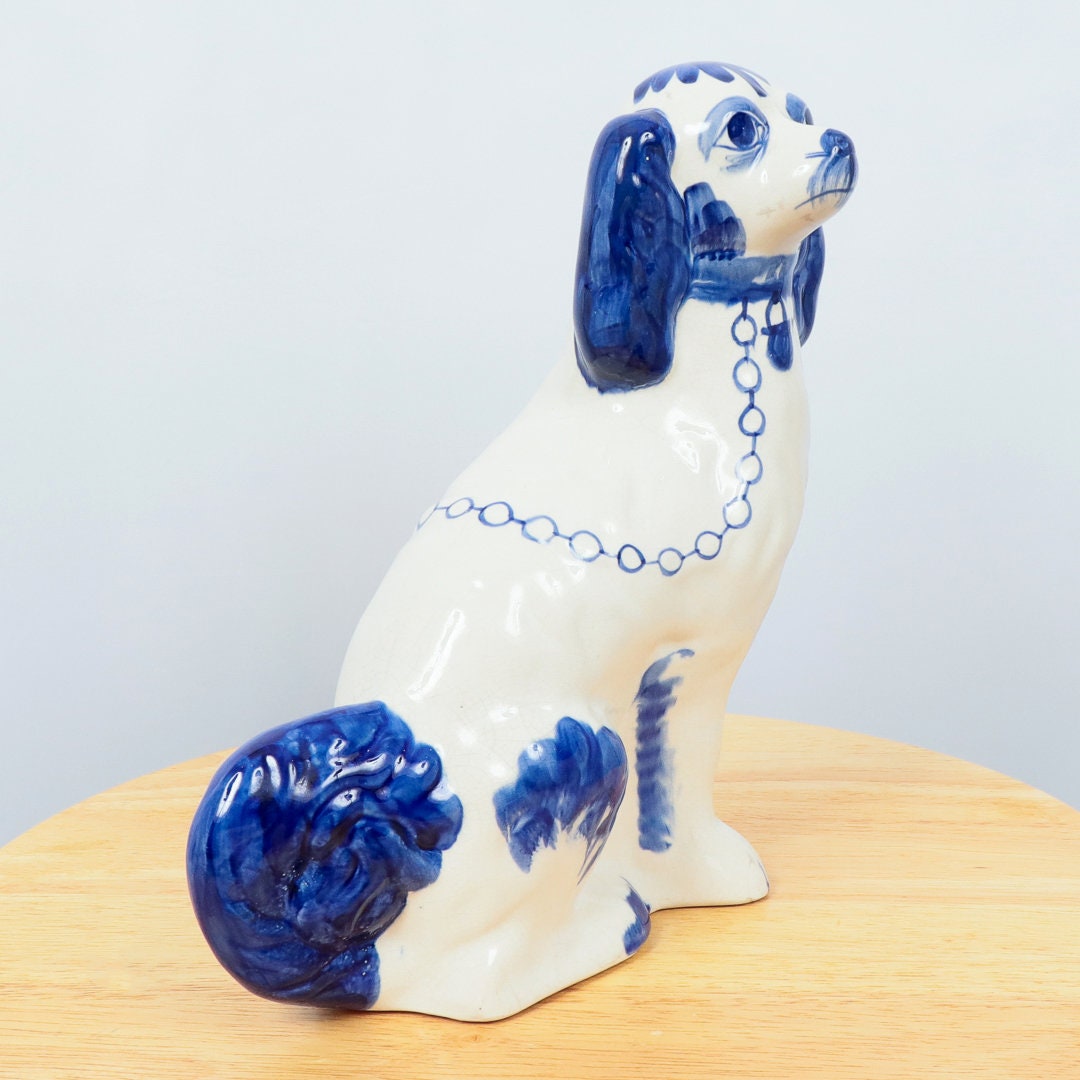 Ceramic Dog Figurine / Sculpture / Statue || Handmade / Hand Crafted ...