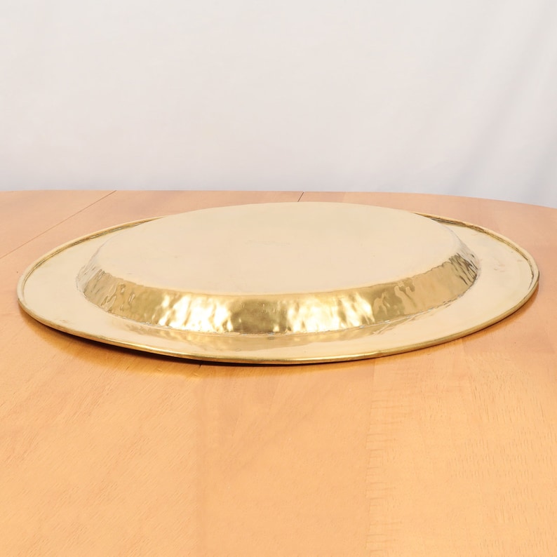 59 cm Large Tray / Dish / Plate Heavy Antique Solid | Etsy