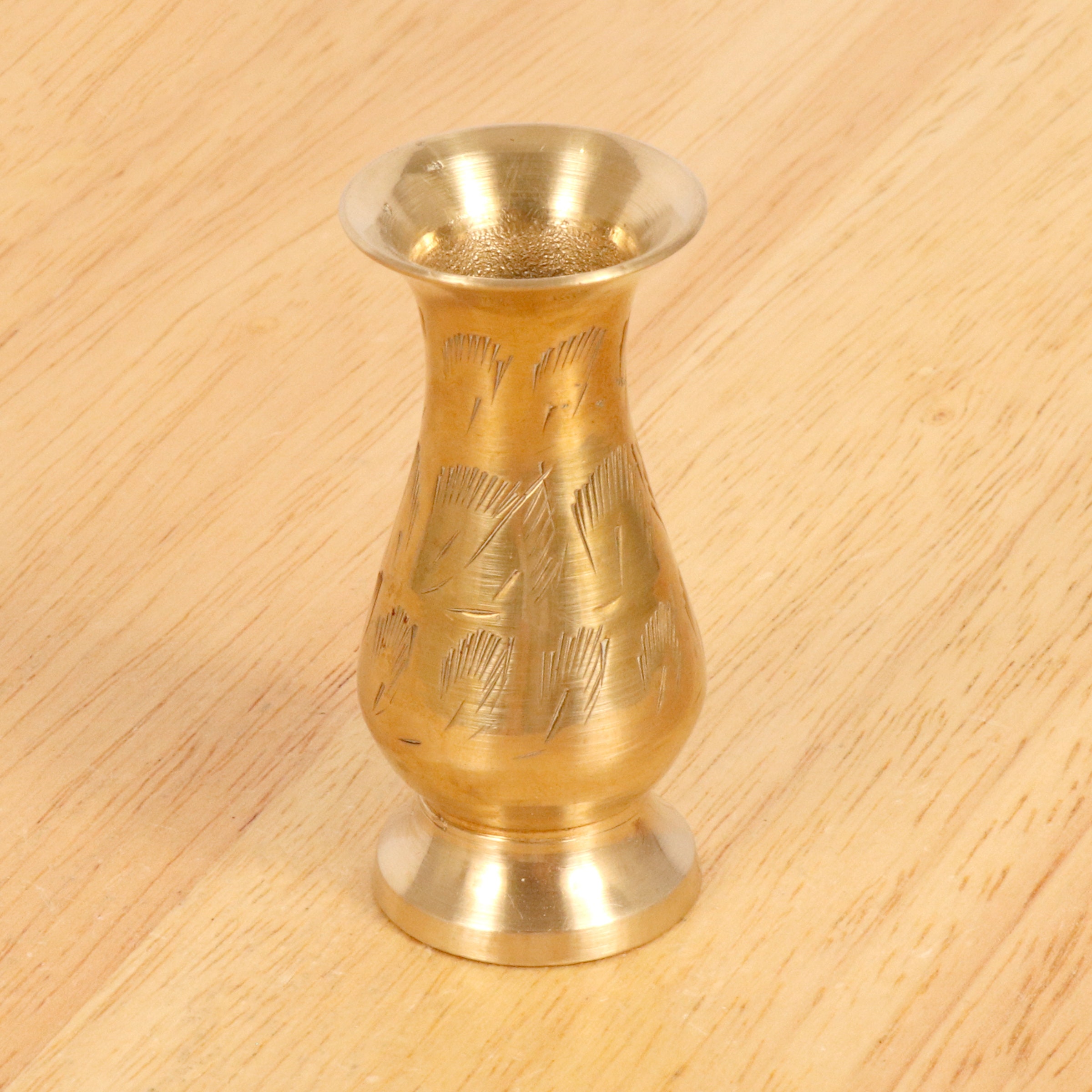 Miniature Vase / Super Small Brass Vase || Vintage Solid Brass ...