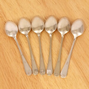 6 Spoons || E.P.N.S. || Vintage Silver Plated || Box With White Fabric ...