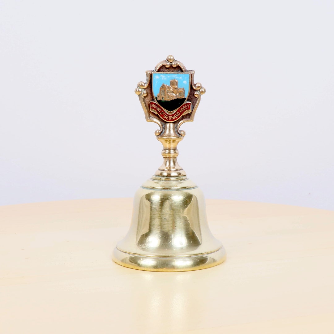 Bell / Hand Bell / School Bell || Mount St Bernard Abbey Coat of Arms ...