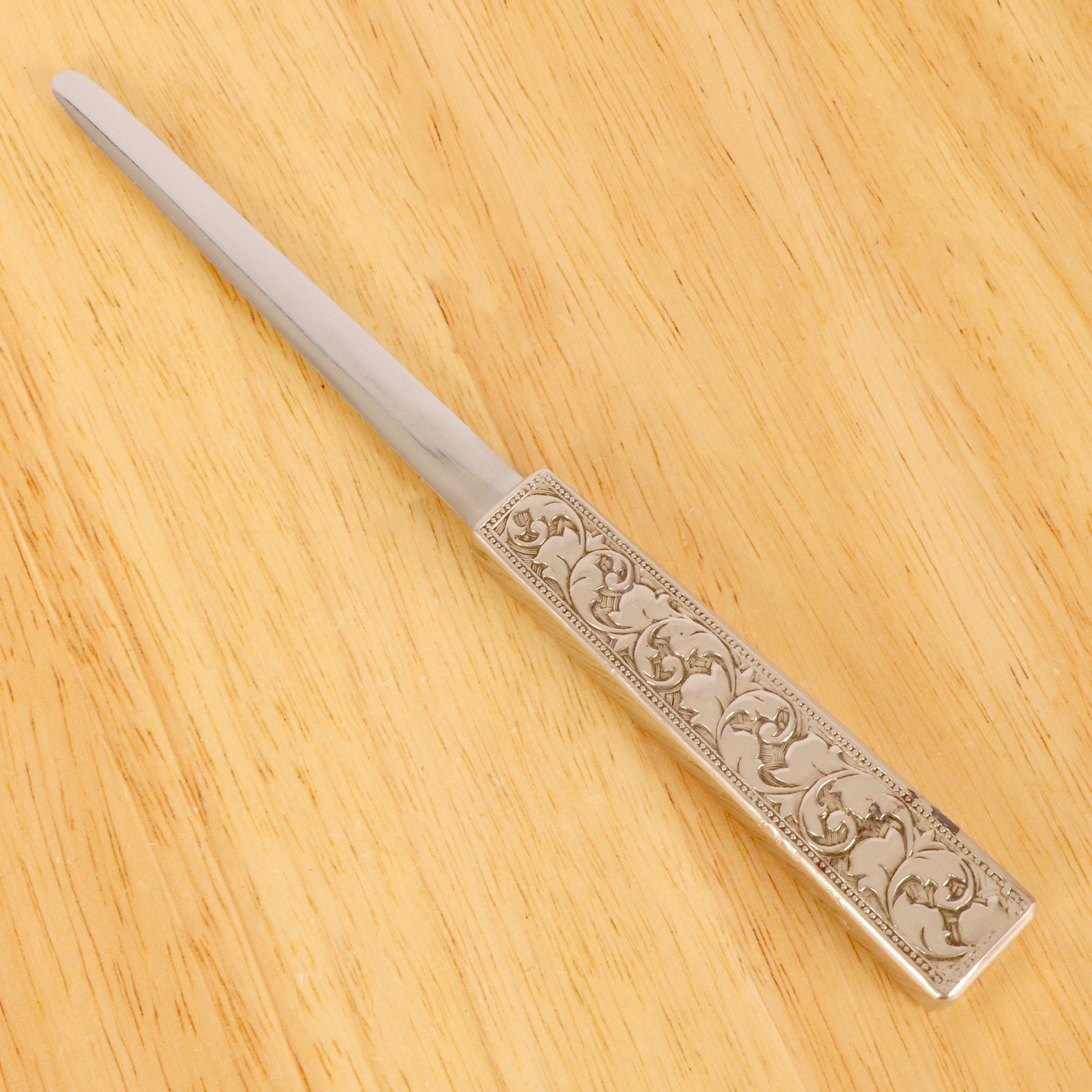 Letter Opener / Envelope Knife / Cutter || Floral Design on Handle ...