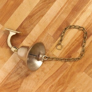 Ship Fog Bell / Ship Bell / Sanctuary Bell || Vintage Solid Brass ...