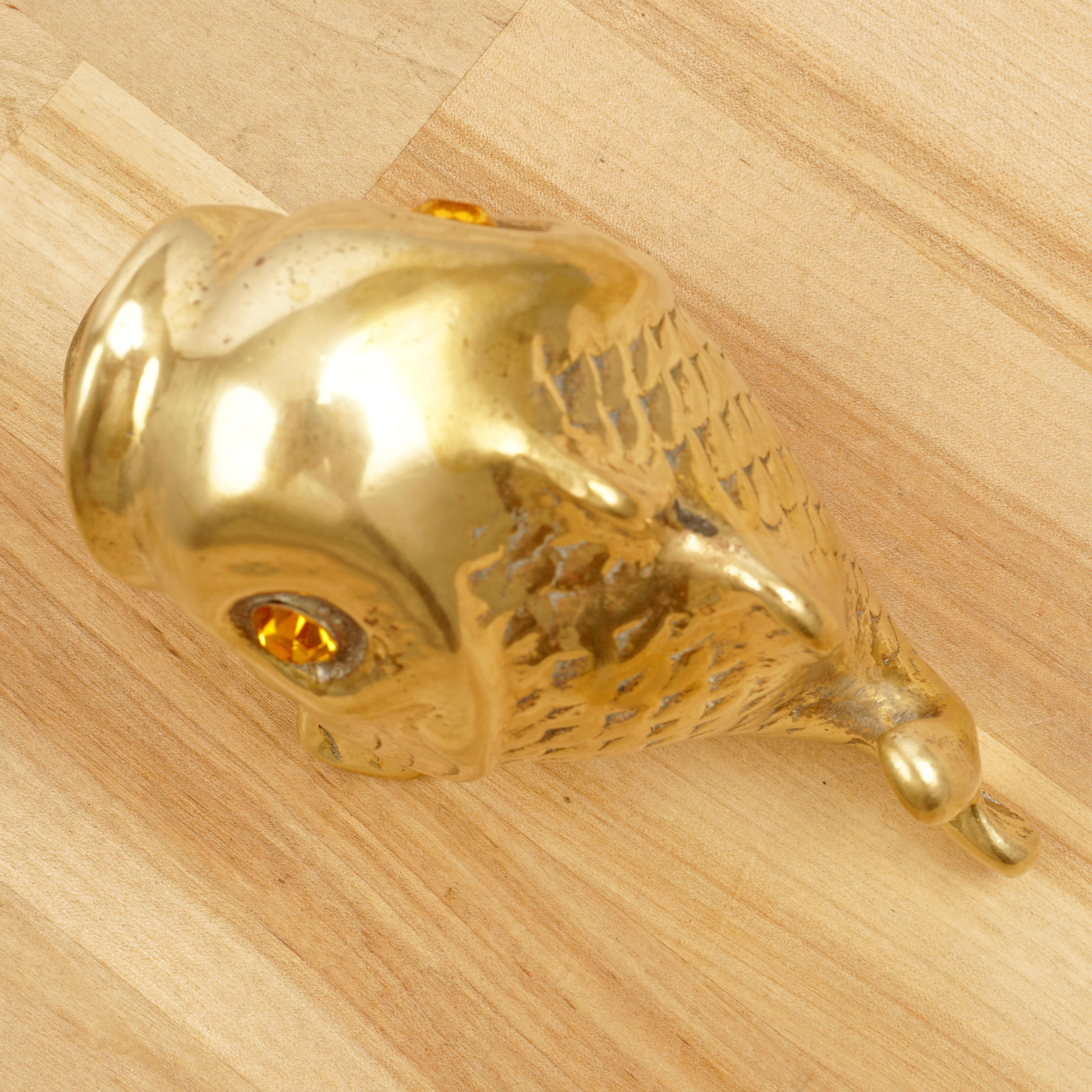 Fish Ashtray || Happy Fish || Vintage Solid Brass - Etsy