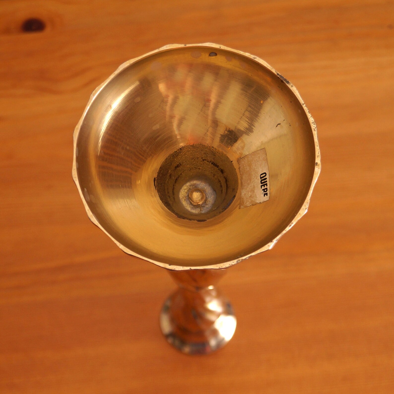 Vintage High Candle Holder / Candle Stick || Solid Brass - Etsy