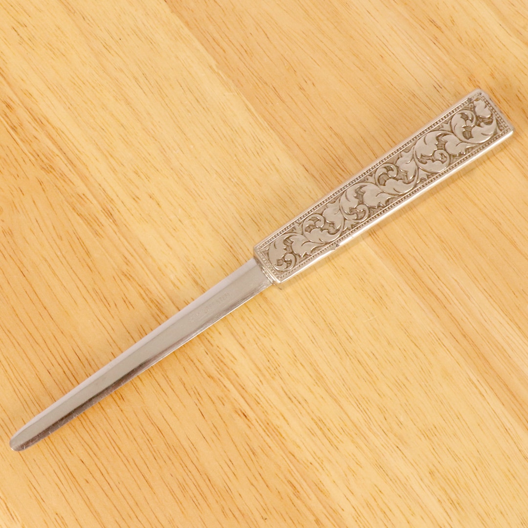 Letter Opener / Envelope Knife / Cutter || Floral Design on Handle ...
