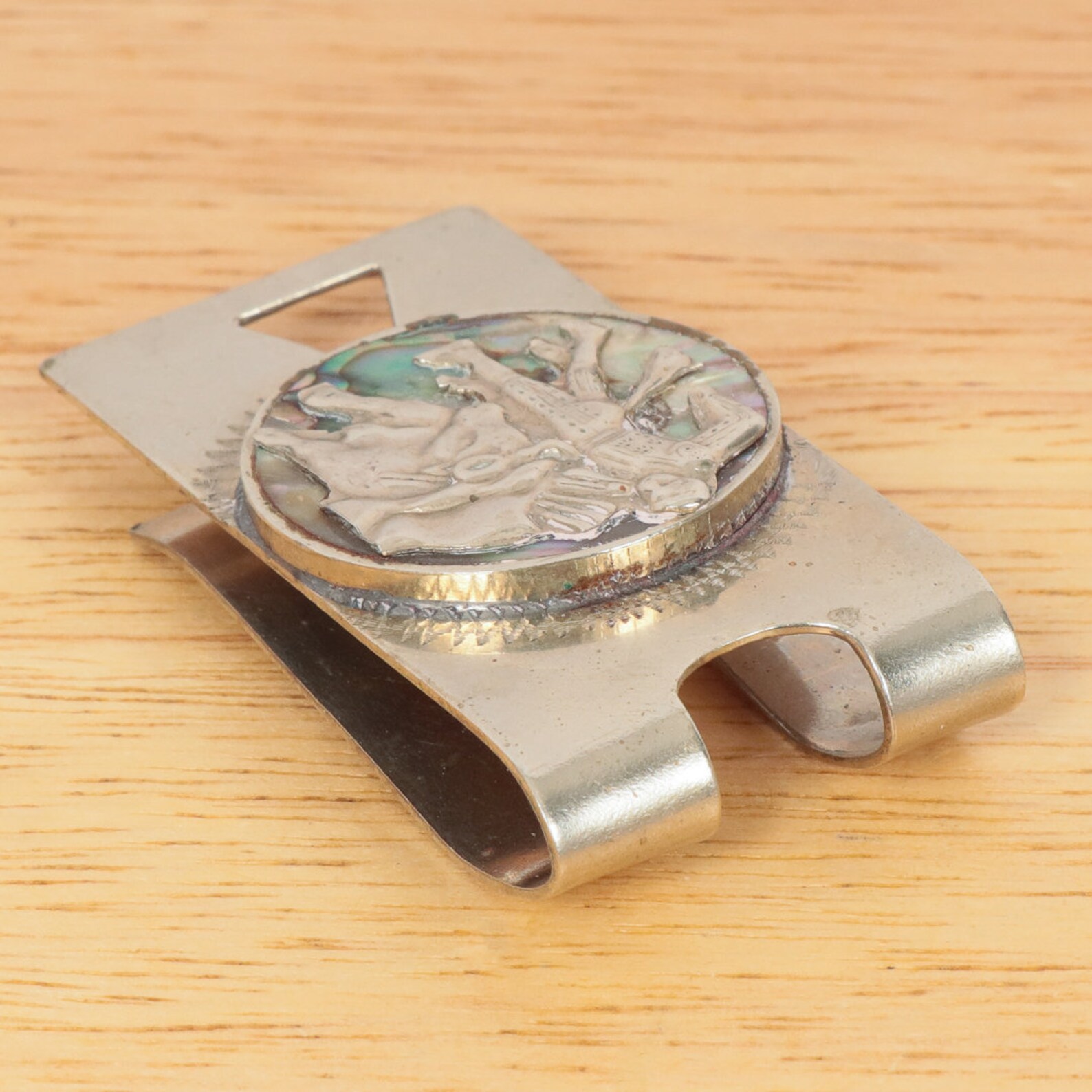 Paper Clip / Money Clip || Vintage || Scene of Bull Fighting / Toreador ...